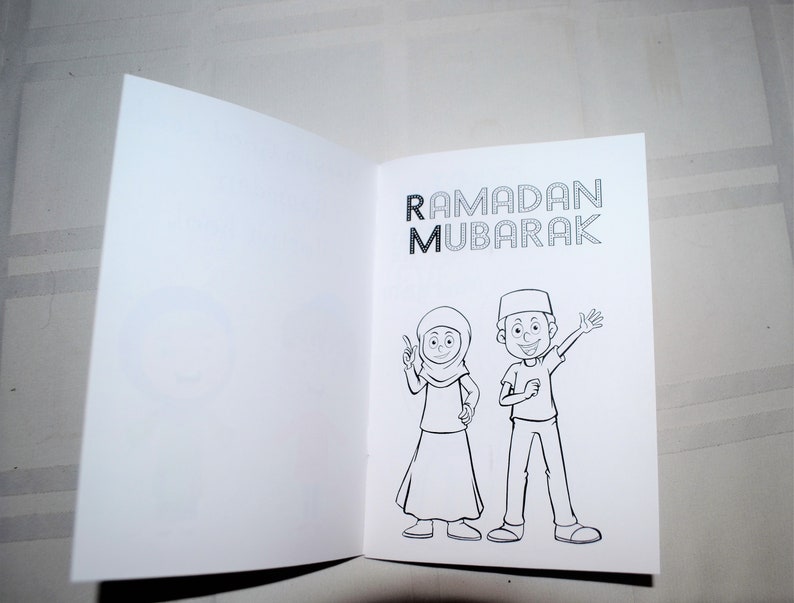 Personalized Ramadan Kids Gift Ramadan Activity Book for | Etsy