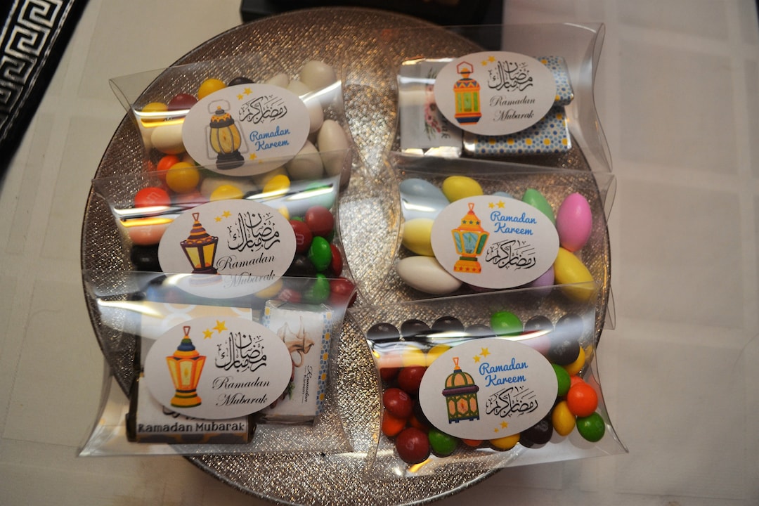 Set of 10 Ramadan Goodie Bags, Eid Candy Box, Ramadan Gift Bags, Eid ...