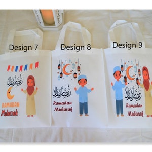 Ramadan Kids Gift, 10x13", Personalized Ramadan Gift Bag, Eid Goodie ...