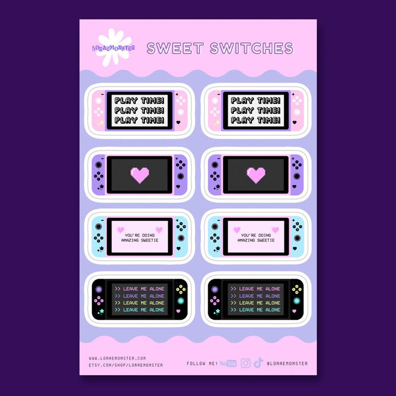 Switch Skin Pink - Etsy