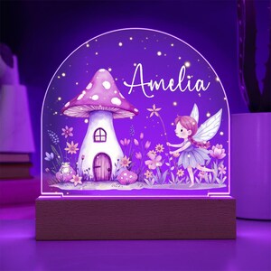 Custom Fairy Night Light, Toddler Girl Gift, Personalized Kids Gifts ...