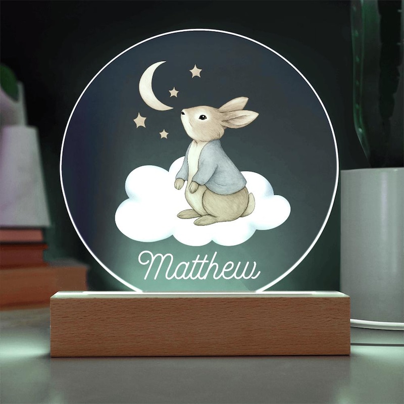 Peter Rabbit Lamp - Etsy