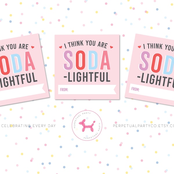 Valentine Soda - Etsy