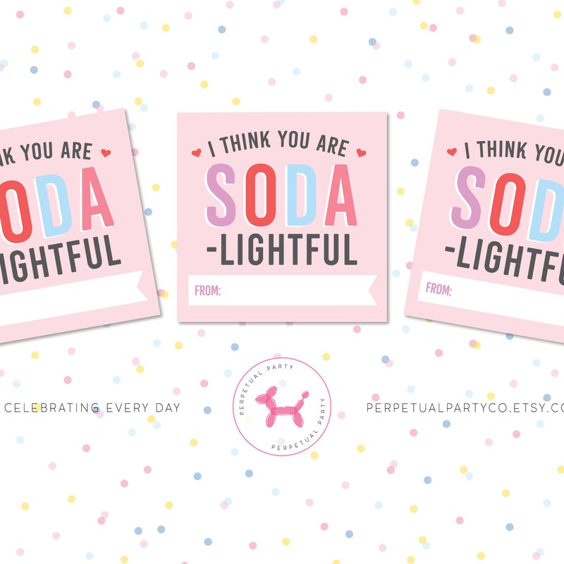 Valentine Soda - Etsy