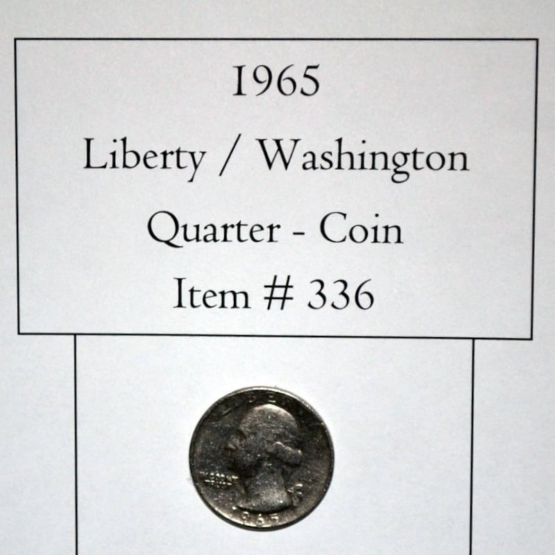 1965 Quarter - Etsy