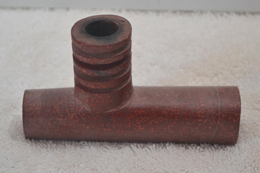 Soapstone Pipe, # 1011, Hand Carved Soapstone Pipe - Etsy