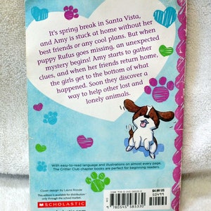 The Critter Club – Amy and the Missing Puppy, Children’s Story, Fun ...