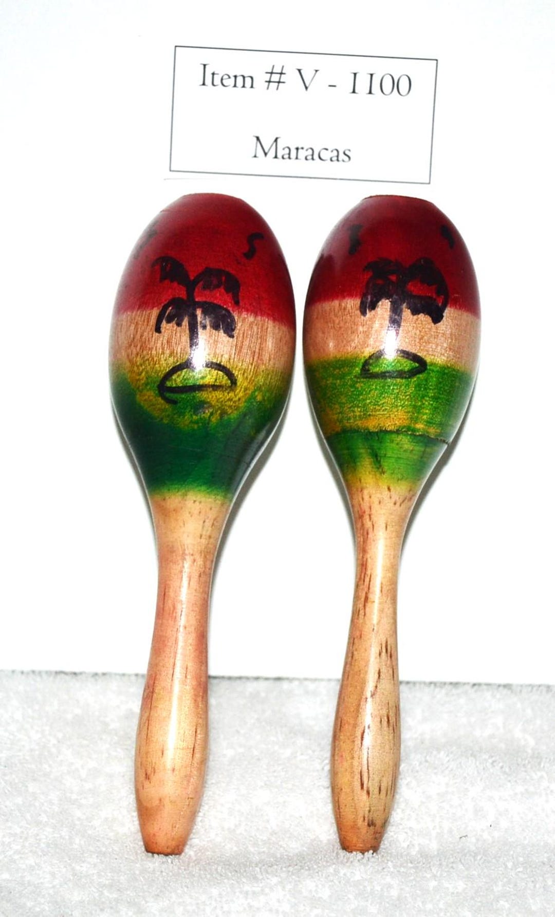 Maracas, Hand-made Maracas, V 1100, Souvenir Maracas, Vintage Maracas ...