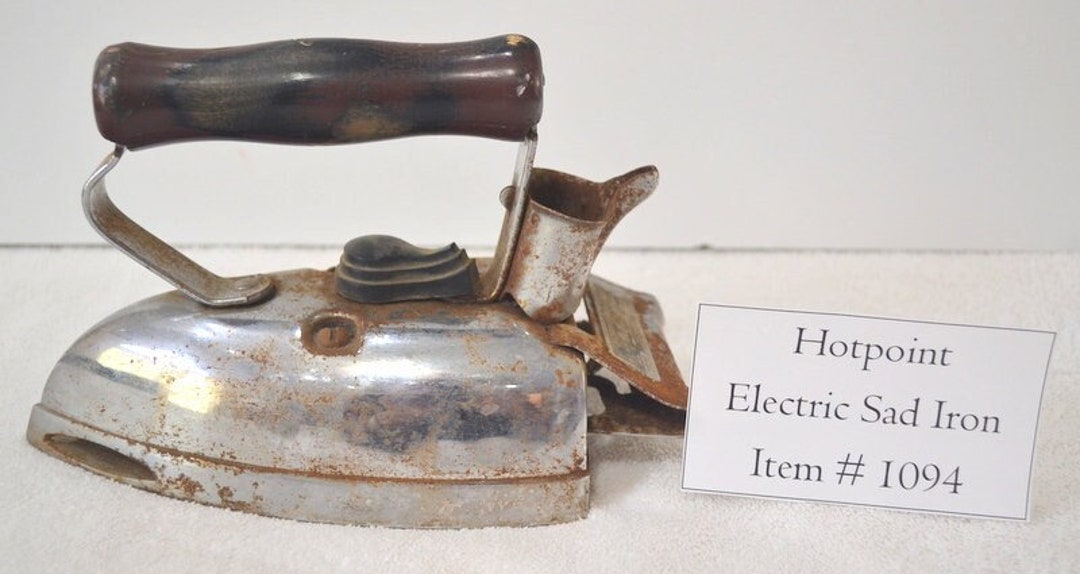 Hotpoint Electric Sad Iron, # V - 1094, Electric Sad Iron, Sad Irons ...