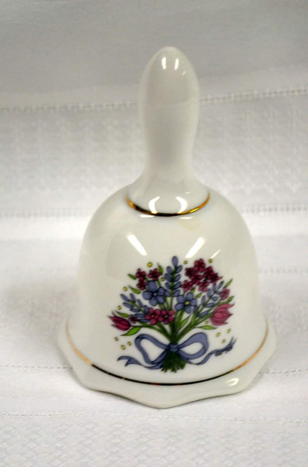 Ceramic Bell, 124, Vintage Bell, Bell, Hand Bell, Pottery, Collectable ...