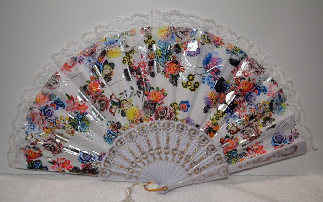 Classic Hand Fan, Folding Fan, Southern Fan, Vintage Hand Fan, Antiques ...