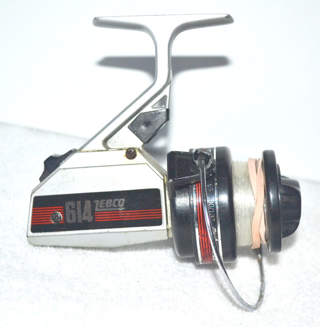 Zebco Fishing Reel, # 822, Zebco 614 Fishing Reel, Rare Zebco Fishing ...