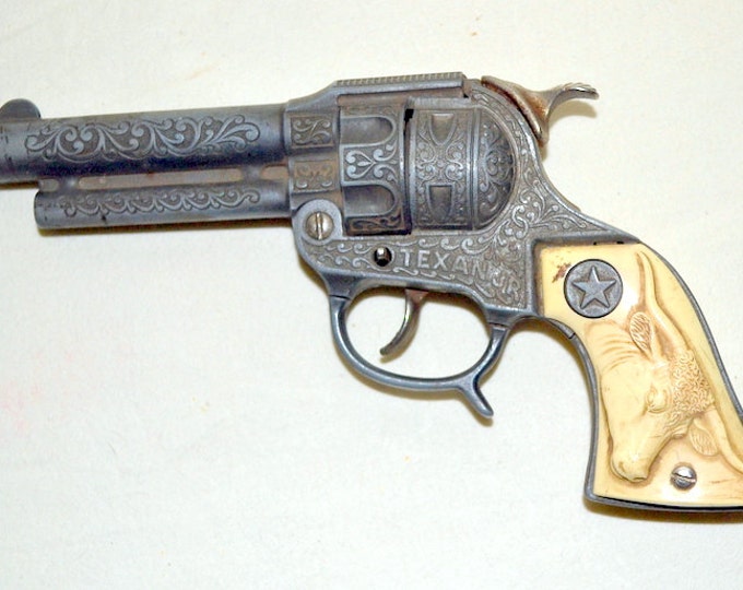 Cap Gun, Hubley Cap Gun, Gun, Collectable & Rare Hubley Texan Jr. Cap ...