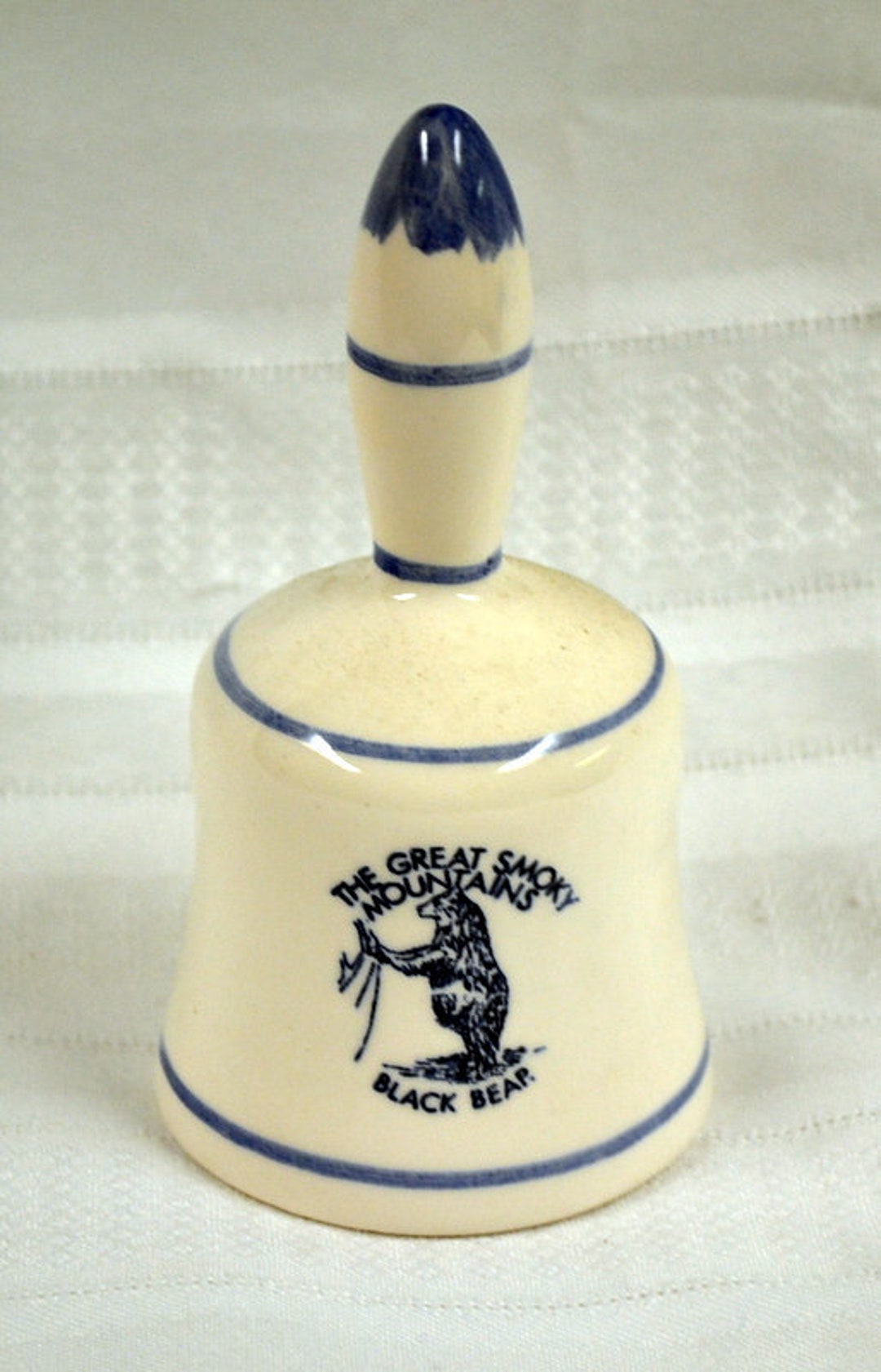 Ceramic Bell, 136, Vintage Bell, Bell, Hand Bell, Pottery, Collectable ...