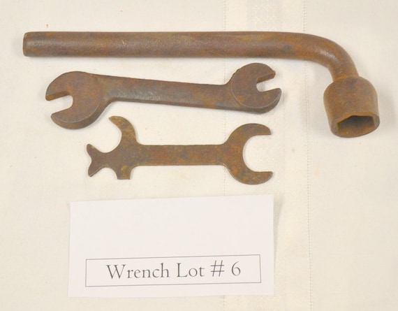 Wrench Set 6 Vintage Wrenches Antique Wrenches Wrenches - Etsy