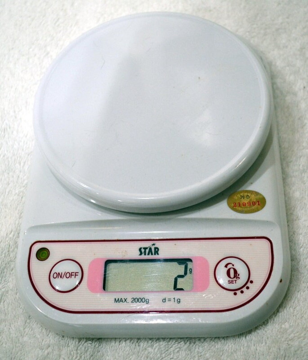 Star Electronic Scale, V-1074, Scale, Kitchen Scale, Diet Scale ...