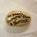 Paperweight, Vintage Paperweight, Unique Gift, Inspirational Stone ...