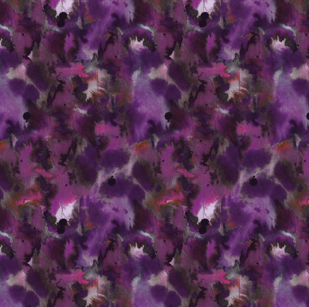Reflections Color Wash Digital purple 13497-64 by Marta Cortese for ...