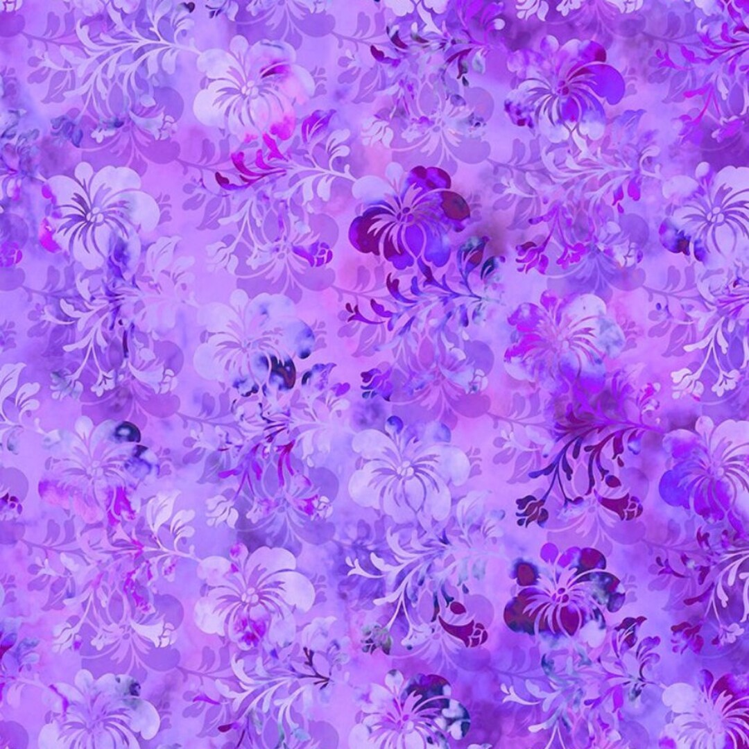Prism Hibiscus Shadow light Purple 3JYQ-3 by Jason Yenter for in the ...