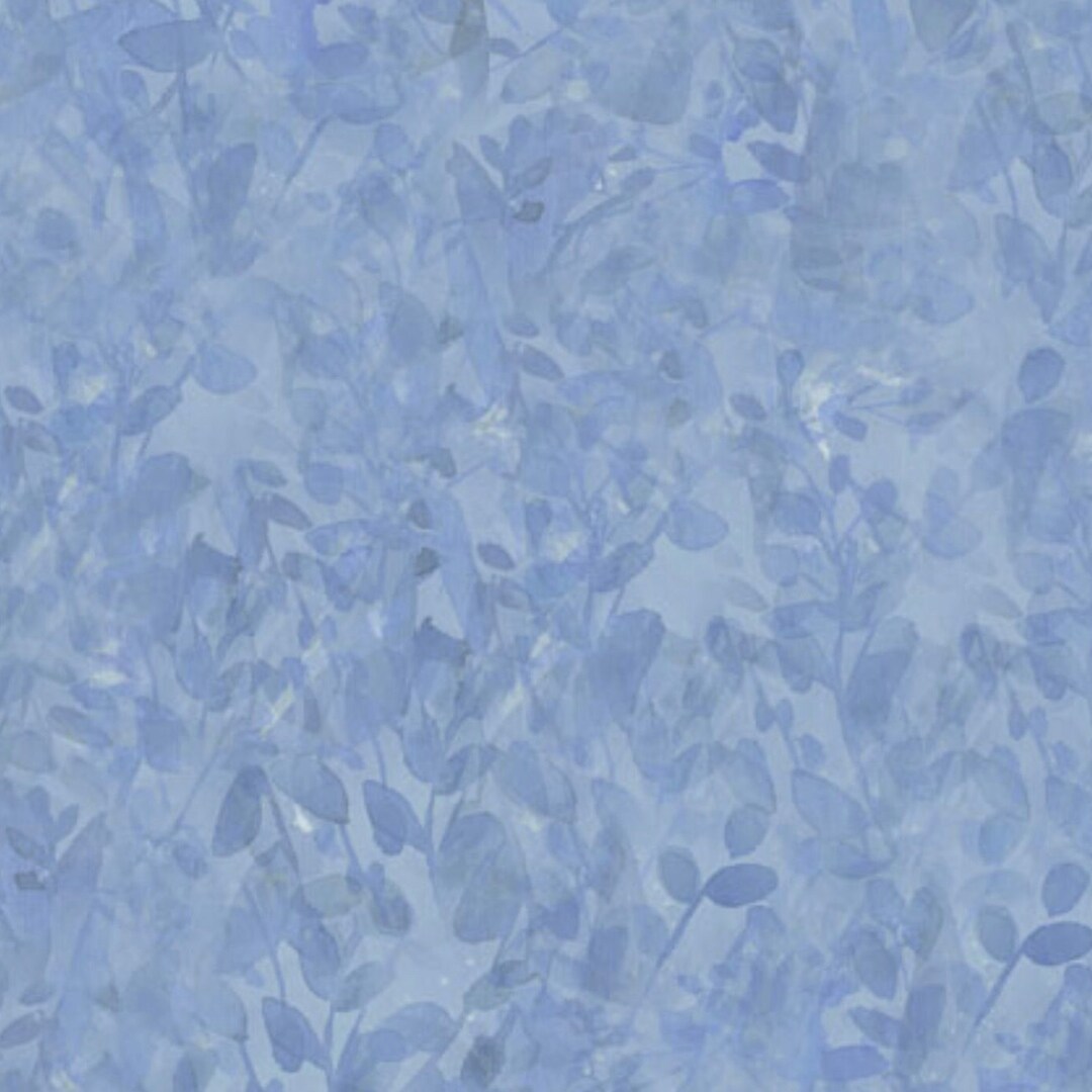 Blue Meadow Thicket Digital fat Quarter denim Y3937-88 by Sue Zipkin ...