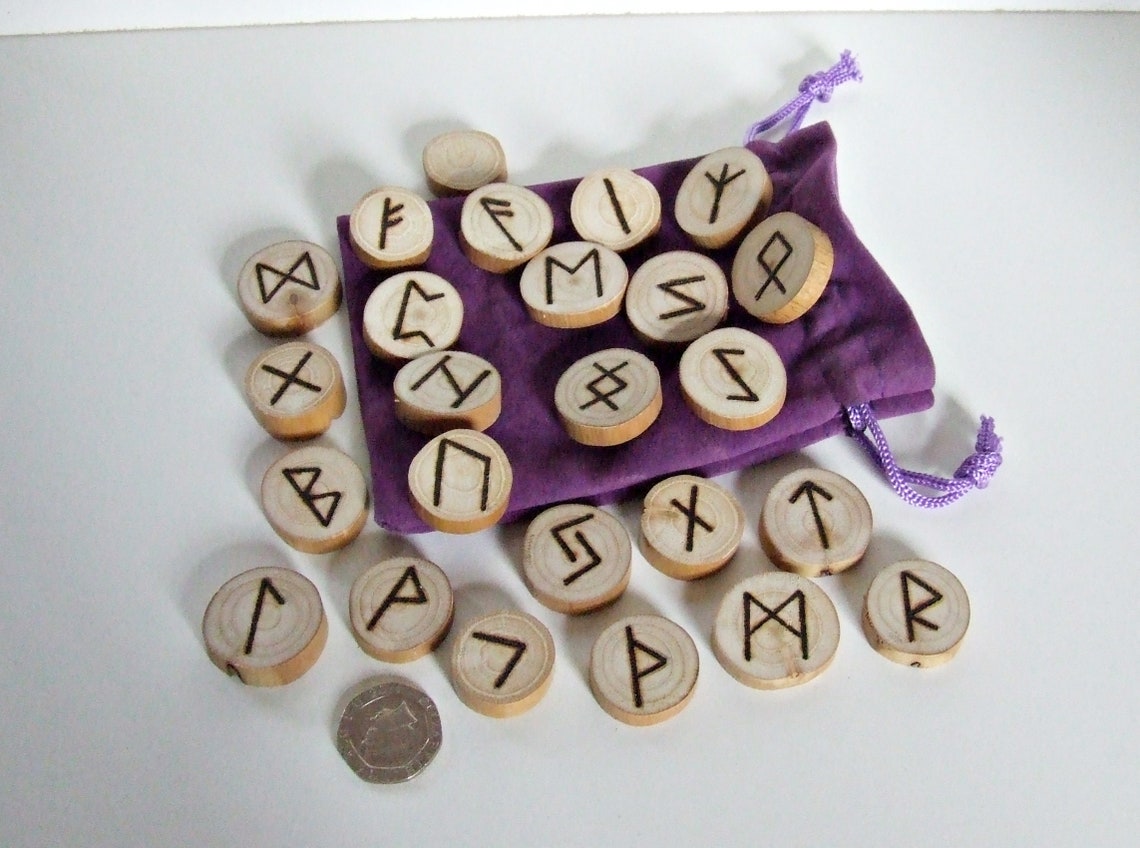 Handmade Elder Futhark Runes - Etsy UK