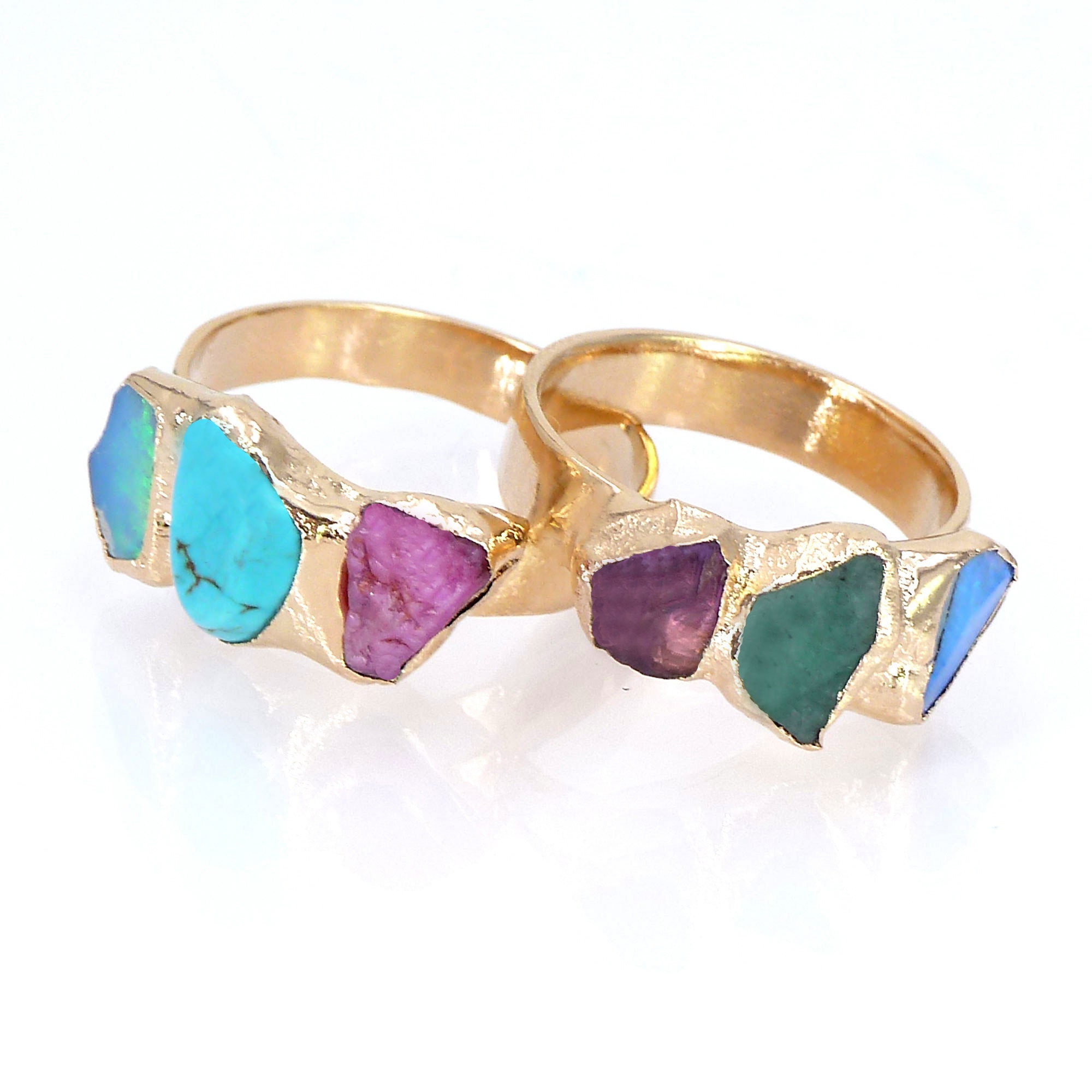 Birthstone Ring Custom Birthstone Ring Personalized Gift for - Etsy Israel