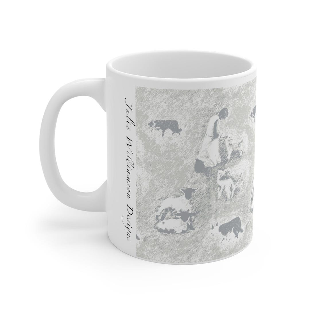 Grey Sheep Mug, Caddy Lamb, Shetland Sheep, Lambs, Nostalgic Memories ...