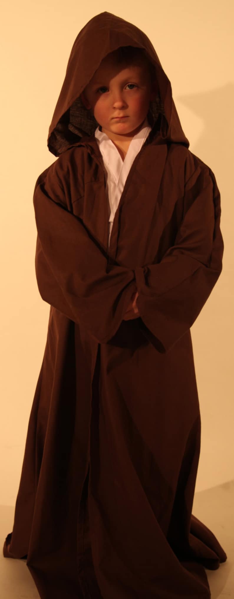 Children's Jedi Robe Kids Costume Robe With Hood all - Etsy