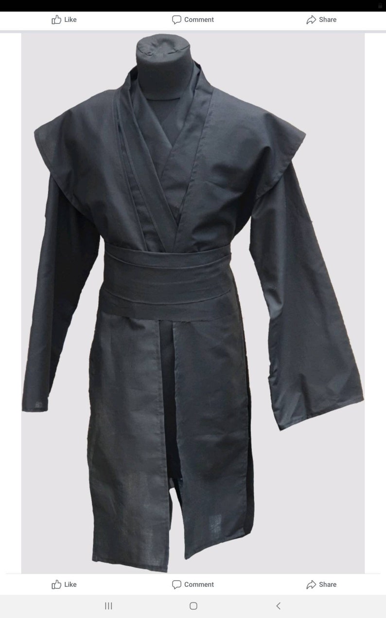 Sith Inspired Robes - Jedi Inspired Robe Set - Inspired by Star Wars ...