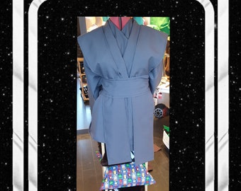 Grey Jedi Inspired Robe Set. Handmade to Order in All Sizes. - Etsy