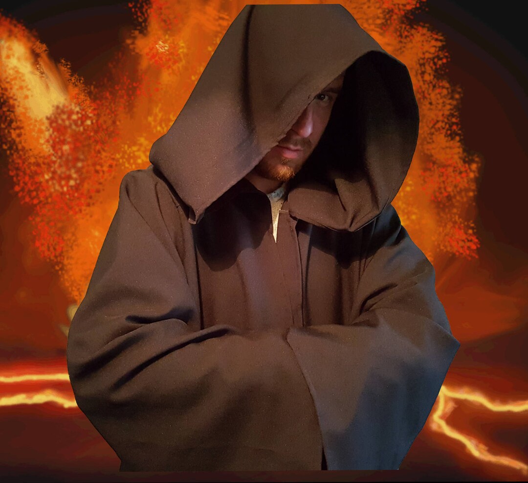 Jedi Robe Hand Made in All Sizes - Star Wars Costume / Cosplay ...