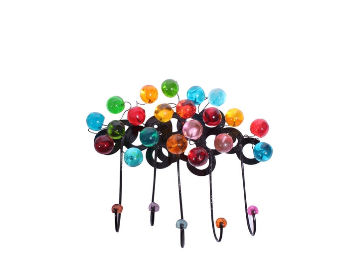 Jewelry Holder and Key Rack rainbow Clouds and Rainbows, Red, Orange ...