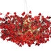 Red Light Fixture Modern Hanging Chandeliers for Dining Room - Etsy