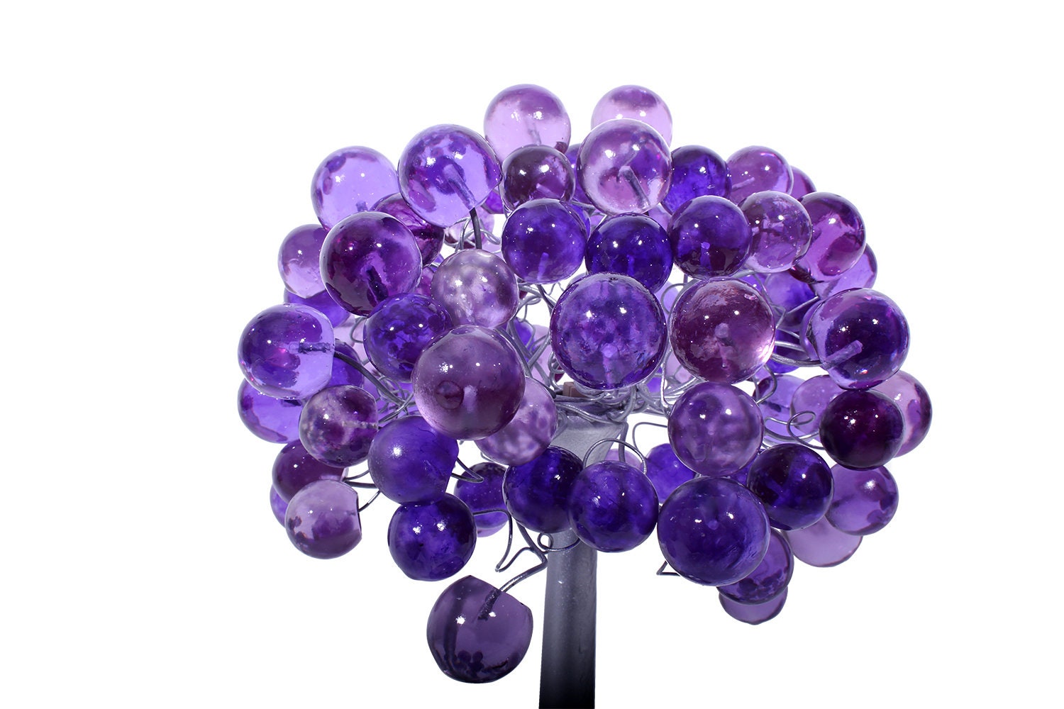 Purple Bedside Table Lamp Modern Table Lamp With Purple Color | Etsy