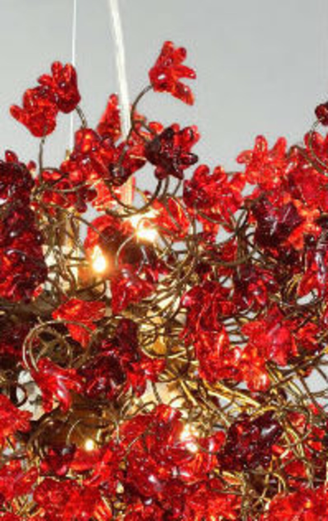 Red Light Fixture Modern Hanging Chandeliers for Dining Room - Etsy