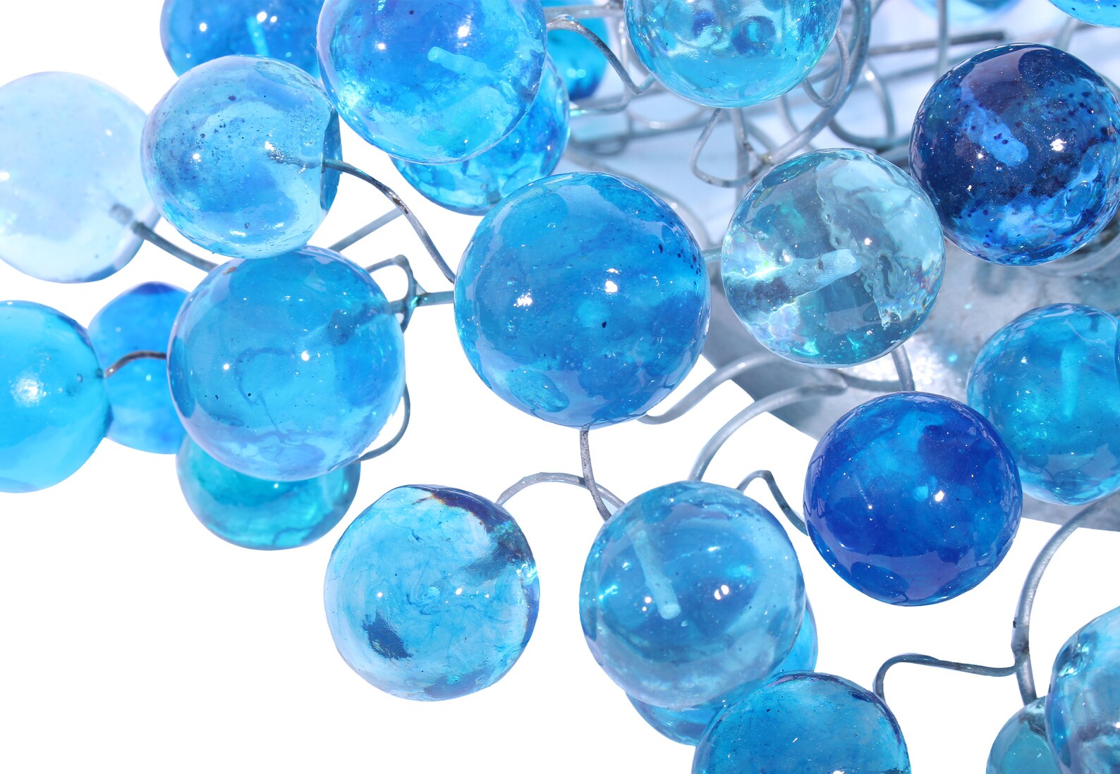 Modern Bubbles Sconce With Sea Color Bubbles for Bathroom - Etsy