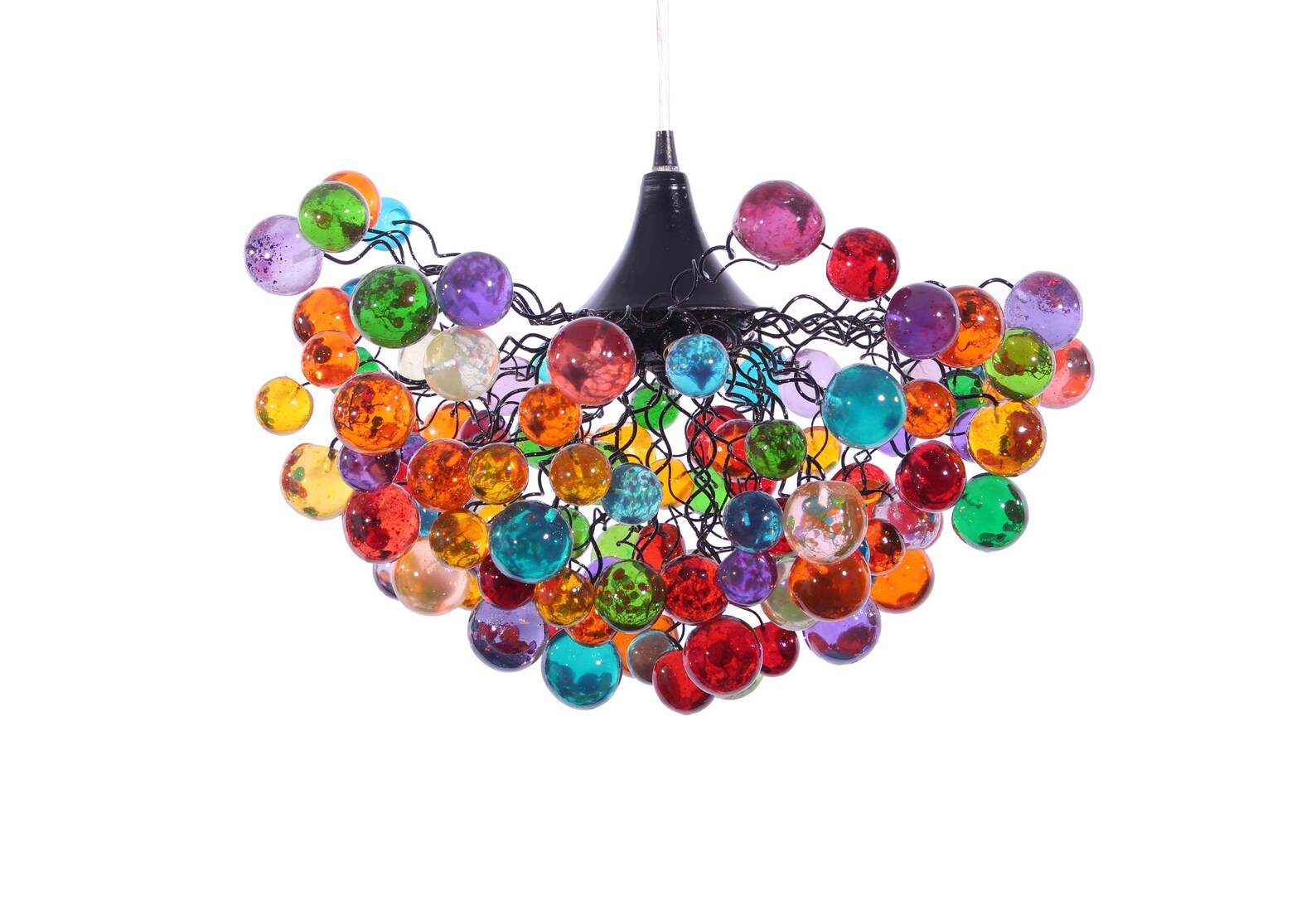 Multicolored Bubbles Light Fixture Hanging Lighting With - Etsy