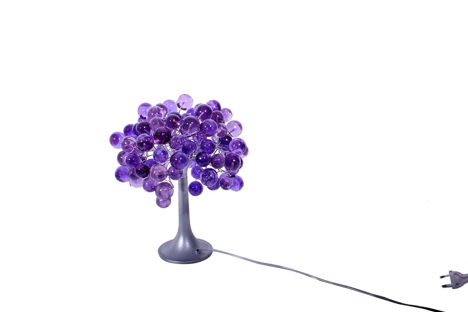 Purple Bedside Table Lamp Modern Table Lamp With Purple Color | Etsy