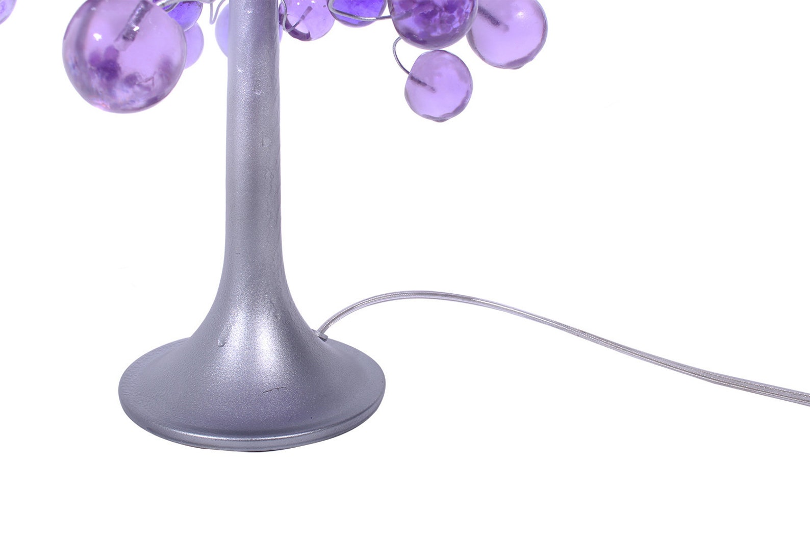 Purple Bedside Table Lamp Modern Table Lamp With Purple Color - Etsy