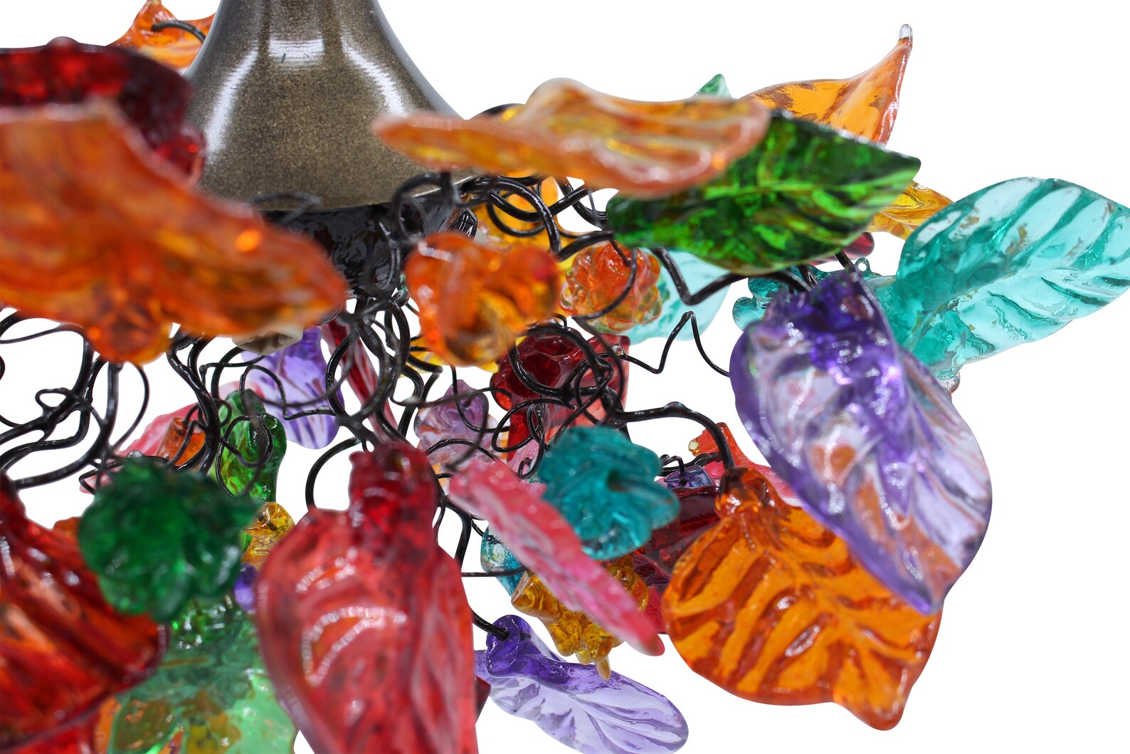 Colorful Lighting With Flowers and Leaves Multicolored for - Etsy