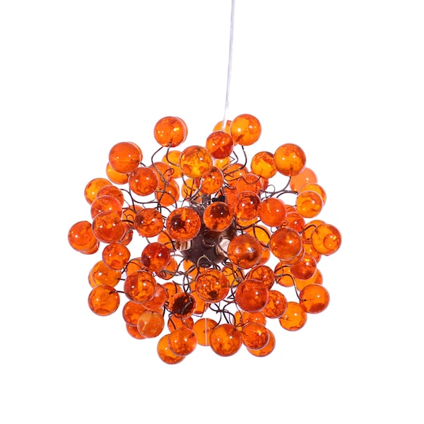 Orange Ceiling Light - Etsy