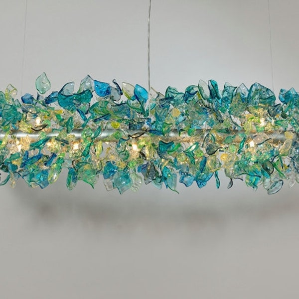 Sea Glass Chandelier - Etsy