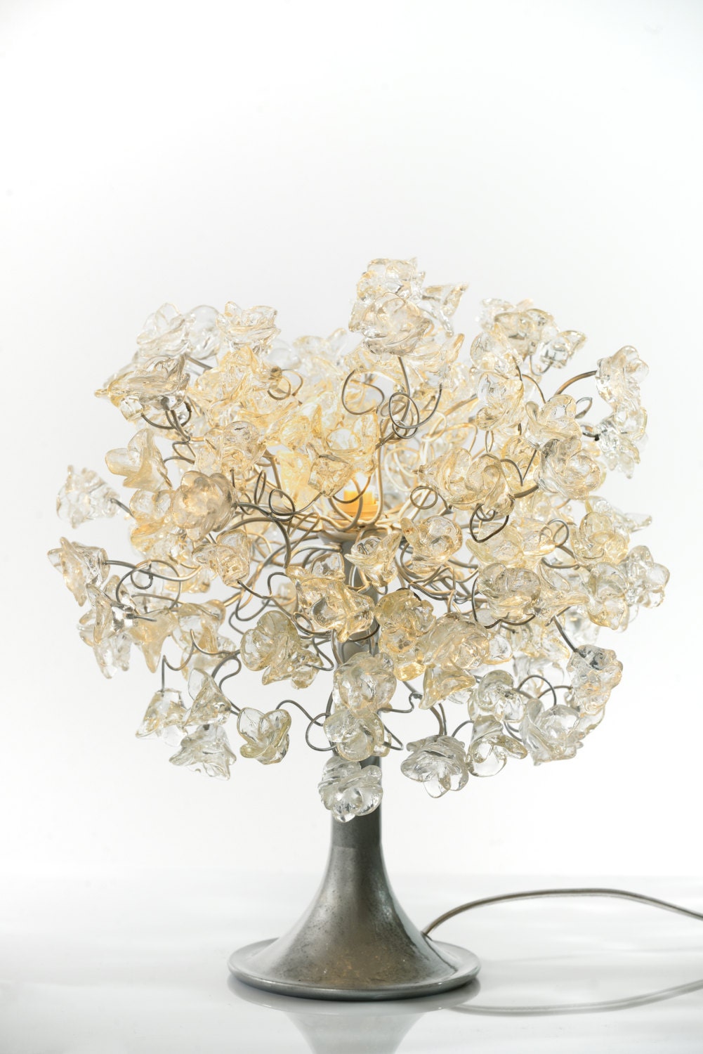 Decorative Table Light, Modern Table Lamp, Desk Lamp With Clear ...