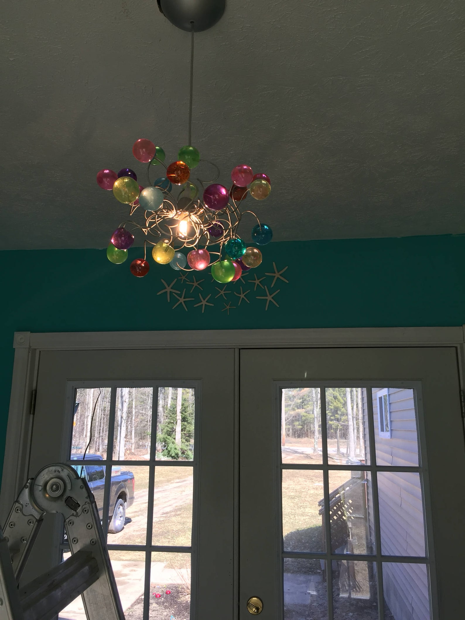 Pastel Bubble Ceiling Lighting With Pastel Color Bubbles for - Etsy
