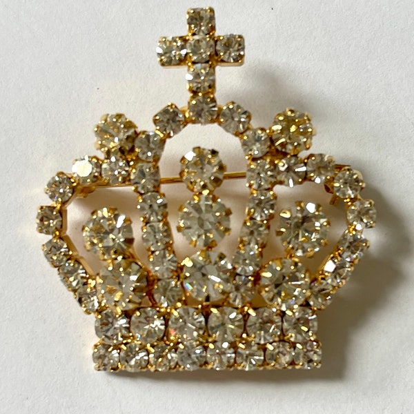 Crown Pin - Etsy