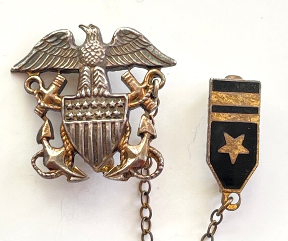 Vintage us military pin - Gem