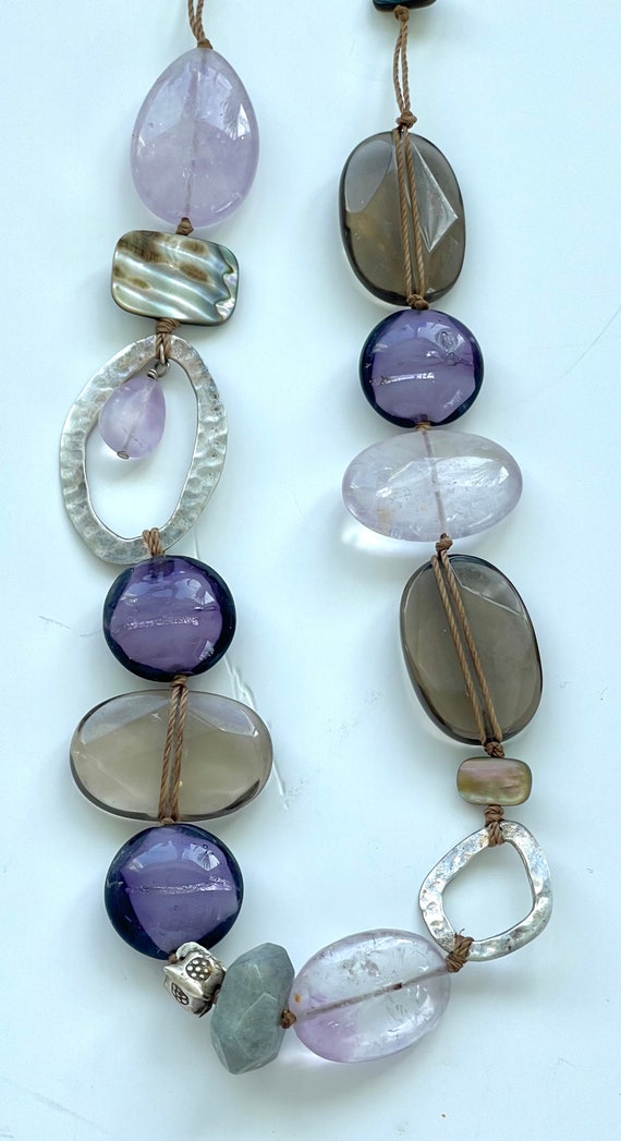 Vintage silpada hammered silver - Gem