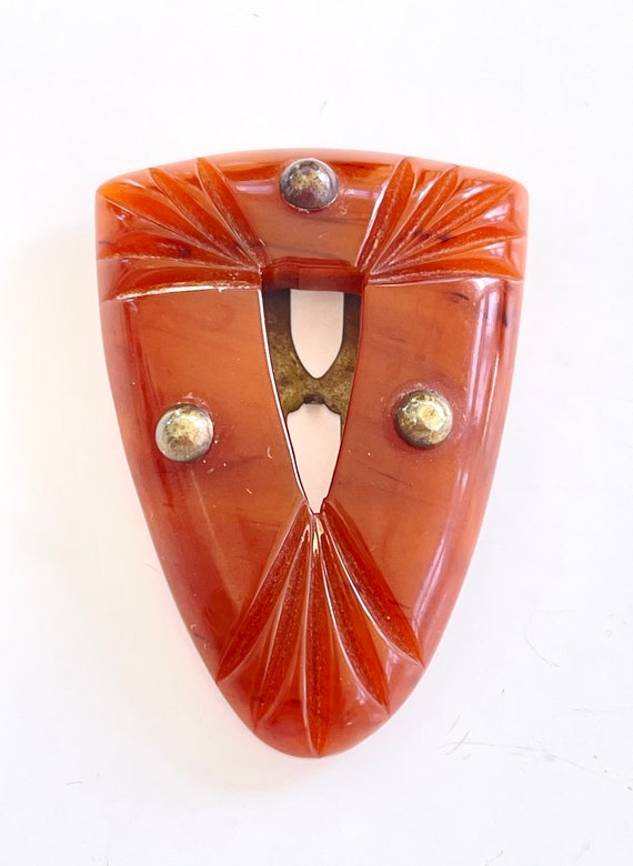mid century bakelite art - Gem