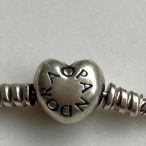 Pandora Moments BARREL Bracelet, Sterling Silver, Family Dangle Charm ...