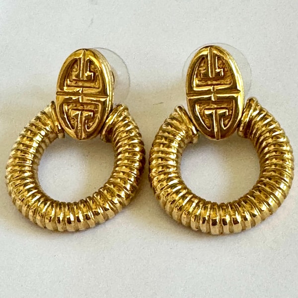 Vintage Ysl Hoops - Etsy